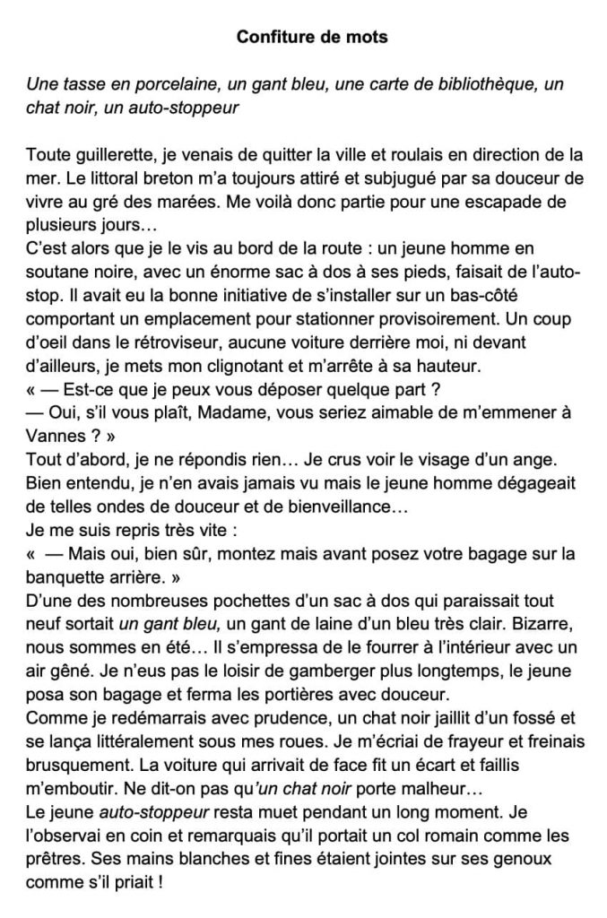 Une année d’écriture créative : 21 avril journée mondiale de la créativité